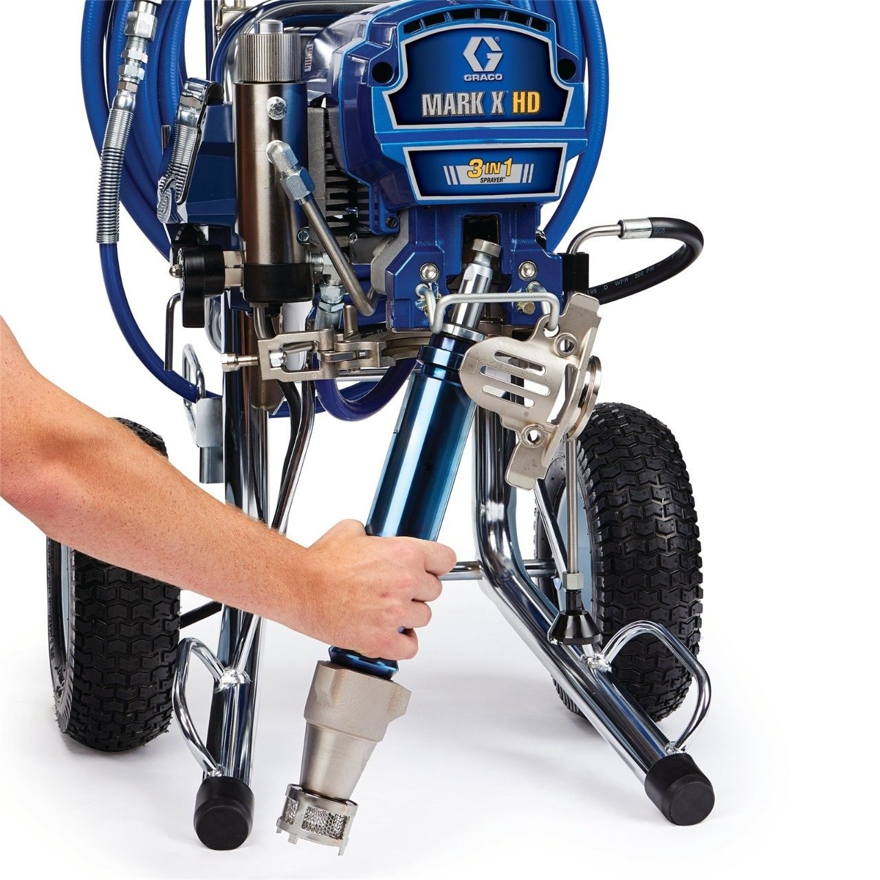 Graco Mark X HD 3-in-1 ProContractor Series Electric Airless Sprayer ...